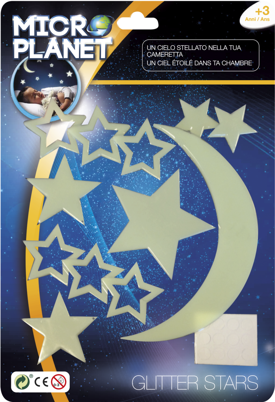 Microplanet Φωσφορίζοντα Αστέρια | Toyscenter Greece